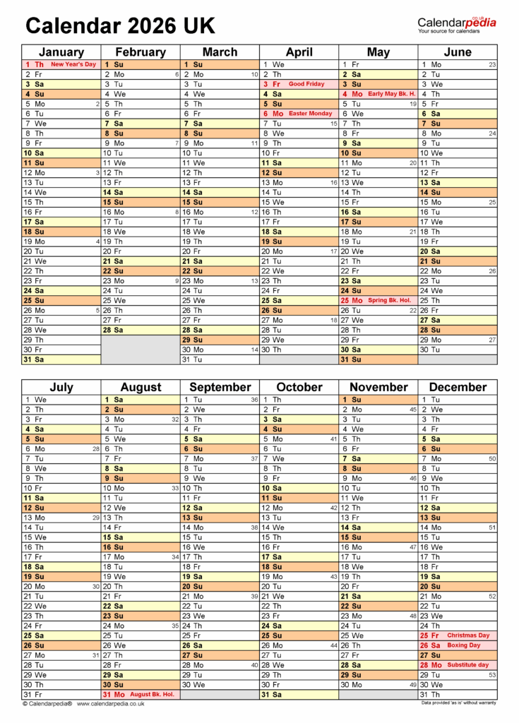 Calendar For 2026 Printable - calendar.sorteasport.com