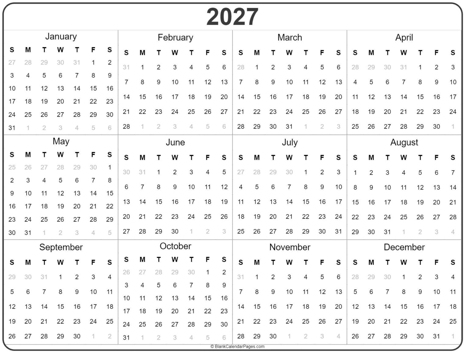General Blue Printable Calendar 2026 - calendar.sorteasport.com